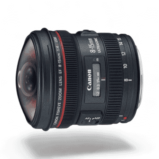 Canon EF8-15mm f/4L FISHEYE USM